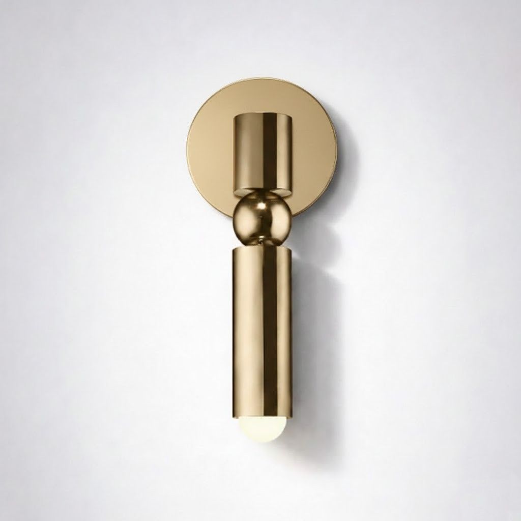 Fulcrum Wall Light - Polished Gold - Diez Company